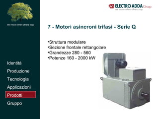 Electro adda s.p.a. - Produzione Motori Elettrici | PPT