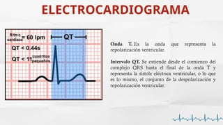 Electrocardiografia basica, interpretación | PPTX
