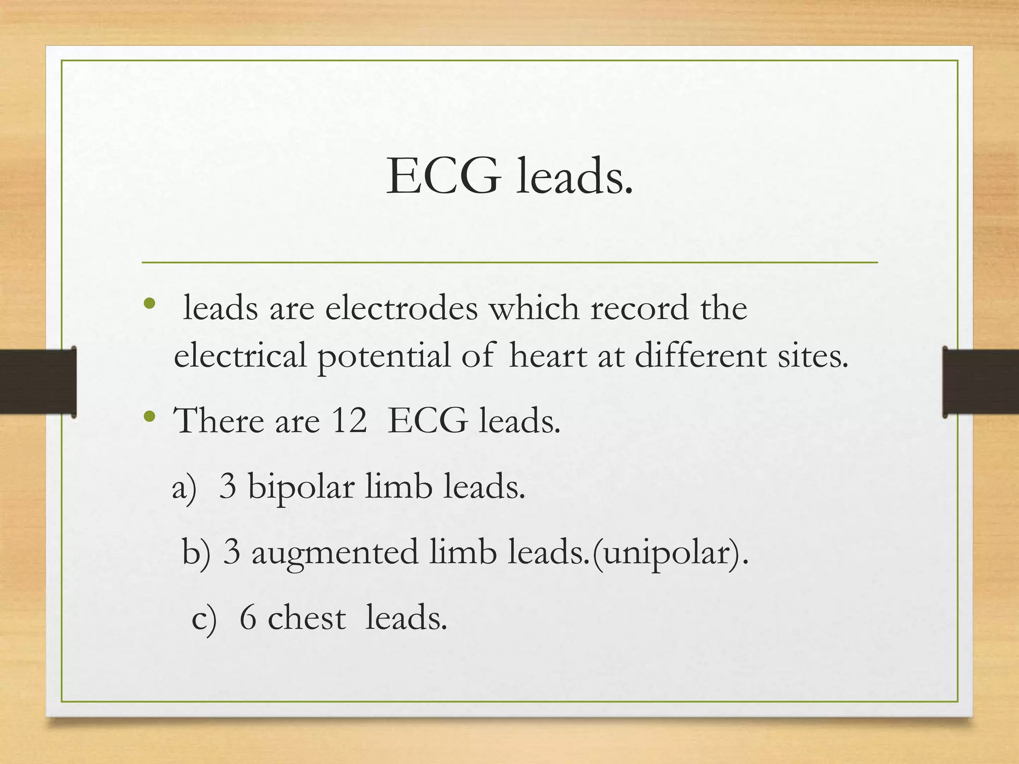 Electrocardiogram | PPTX