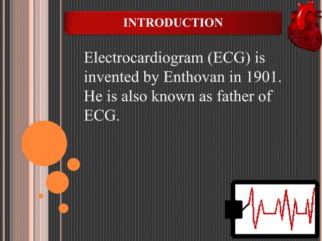 Electrocardiogram (ECG) / ECG interpretation | PPTX