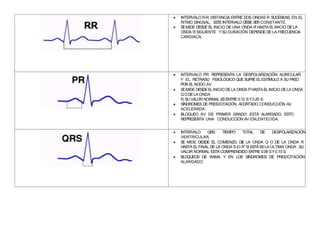 ELECTROCARDIOGRAMA para el estudiantepptx | PPTX