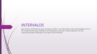 ELECTROCARDIOGRAMA( archivo acerca de las ondas) | PPTX
