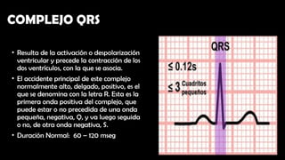 ELECTROCARDIOGRAMA NORMAL DIAPOSITIVAS ACADÉMICAS | PPTX