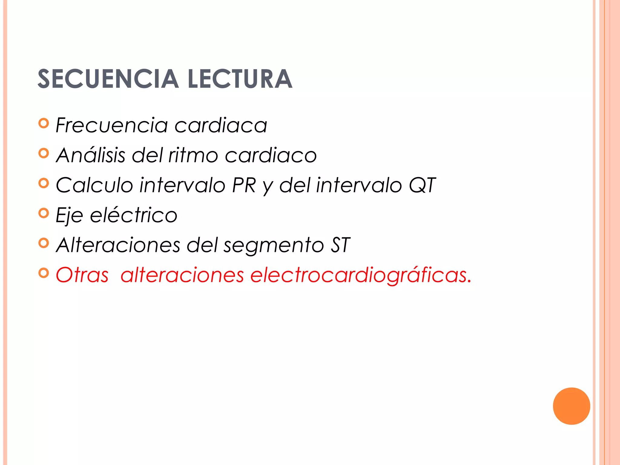 Electrocardiograma (ECG) básico | PPT | Heart and Cardiovascular ...