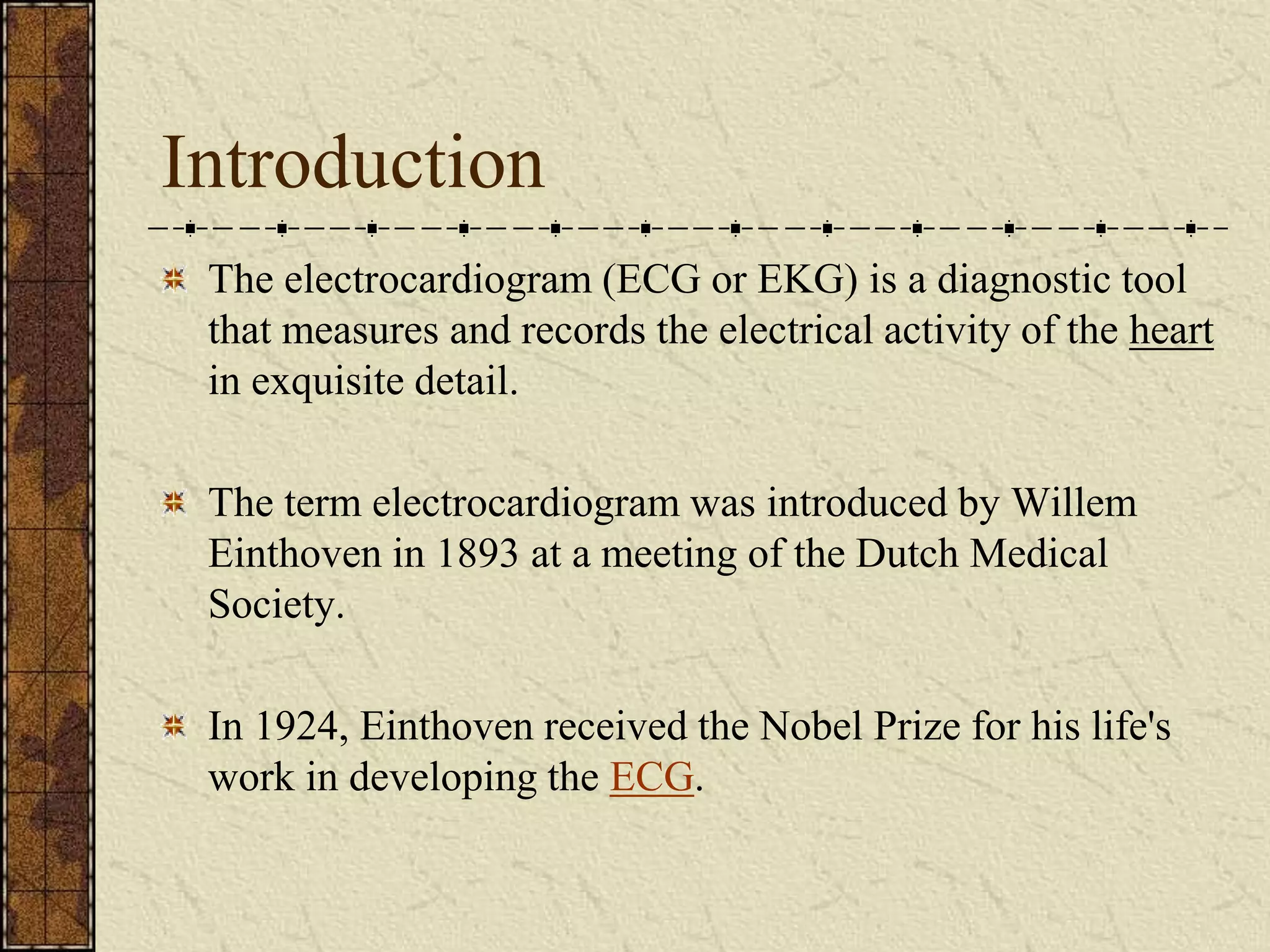Electrocardiogram(ecg) | PPT