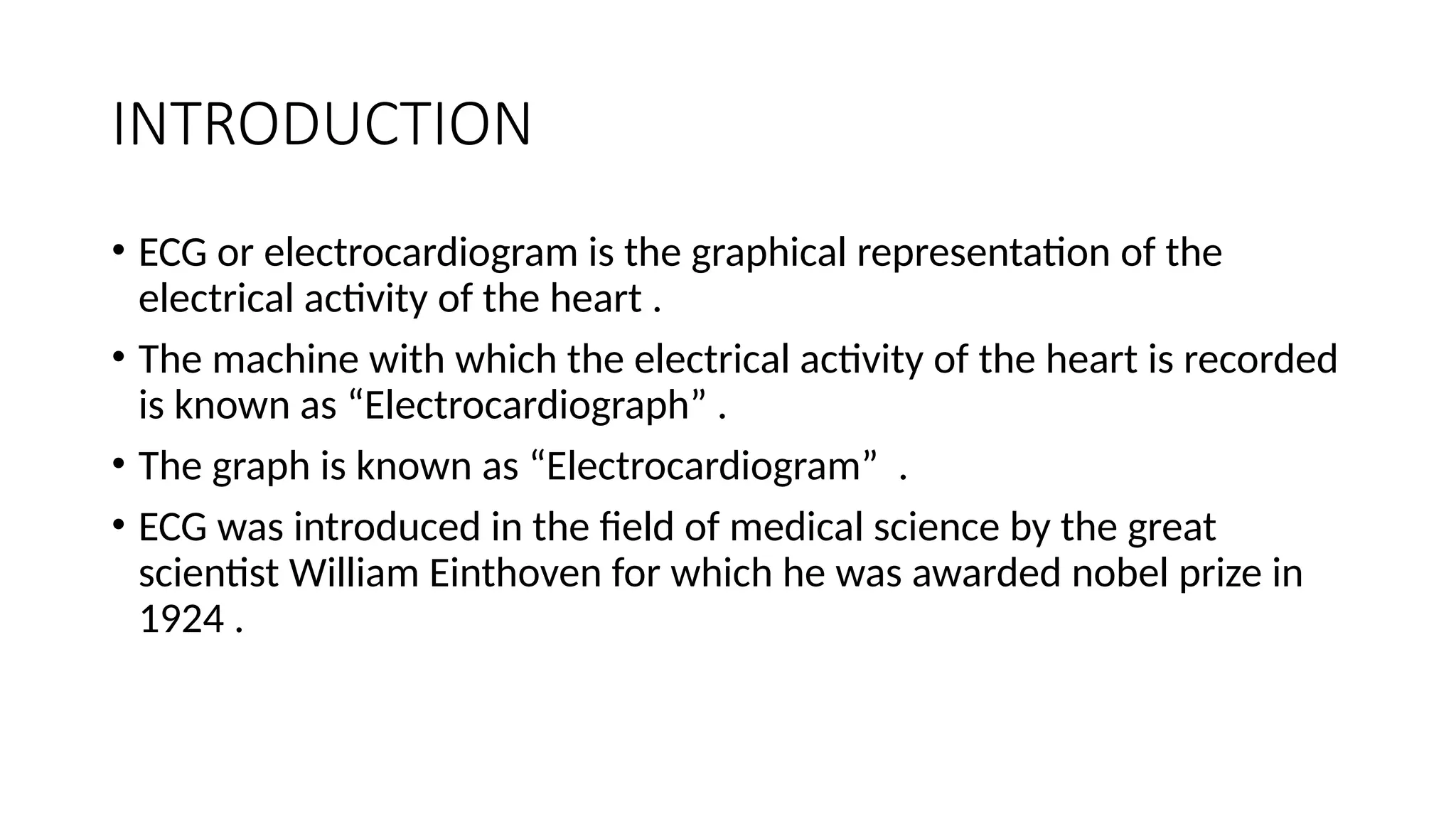 ELECTROCARDIOGRAM ROHIT some basic things.pptx