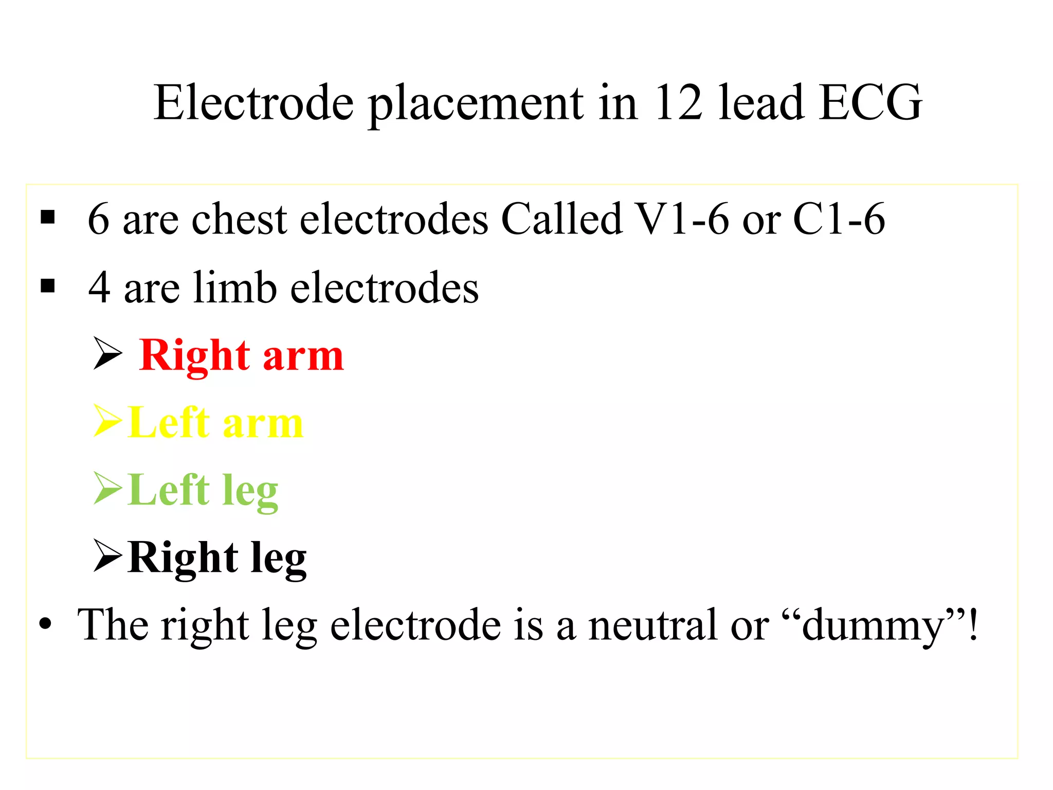 Electro cardiography in pediatrics | PPT