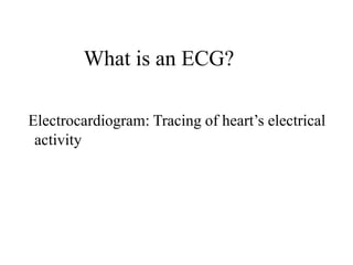 Electro cardiography in pediatrics | PPT