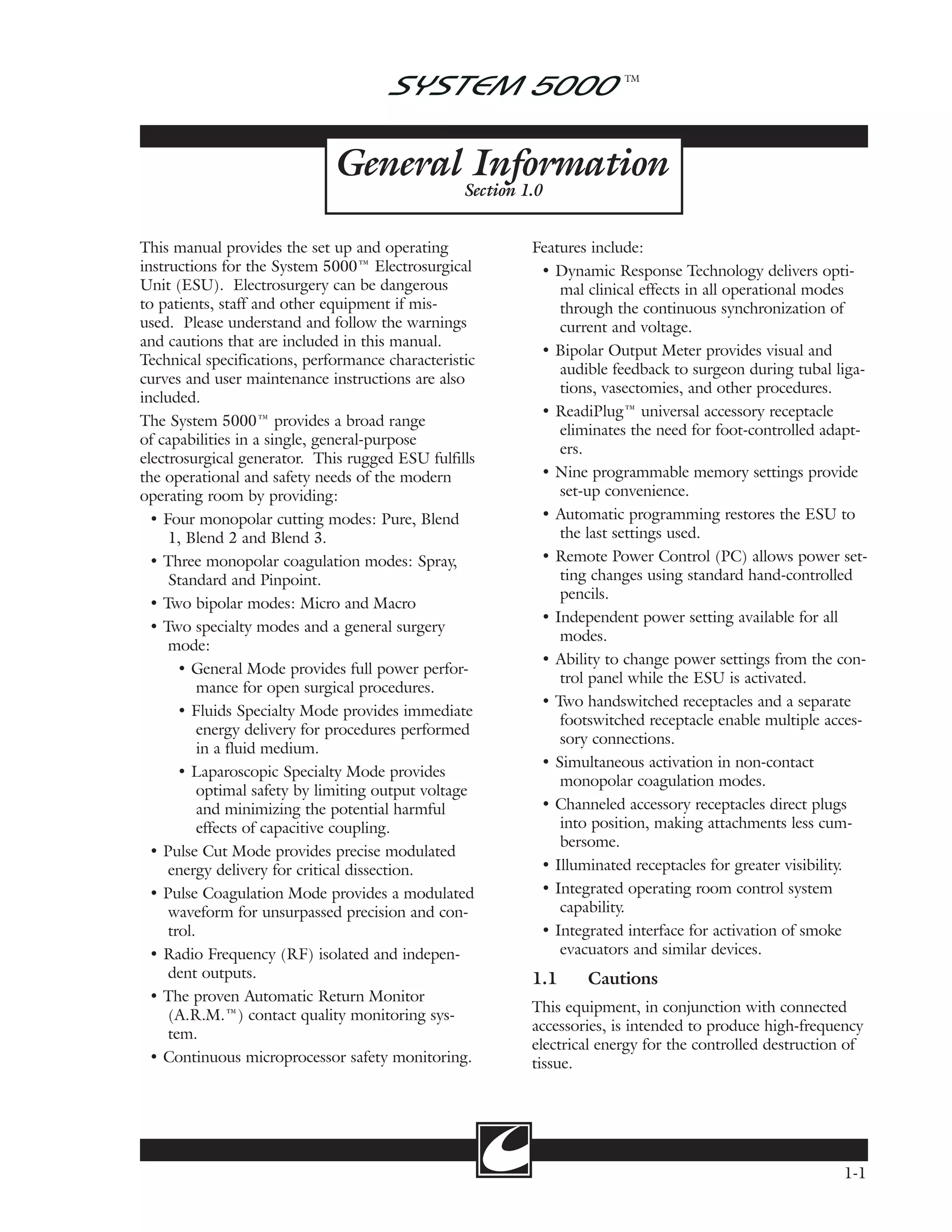Electrocauterio system 5000.pdf