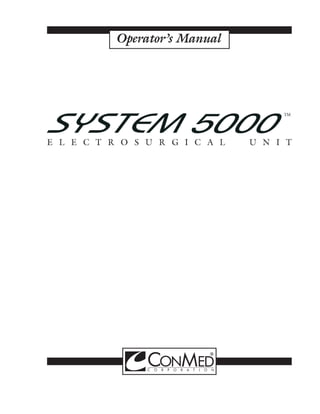 Electrocauterio system 5000.pdf