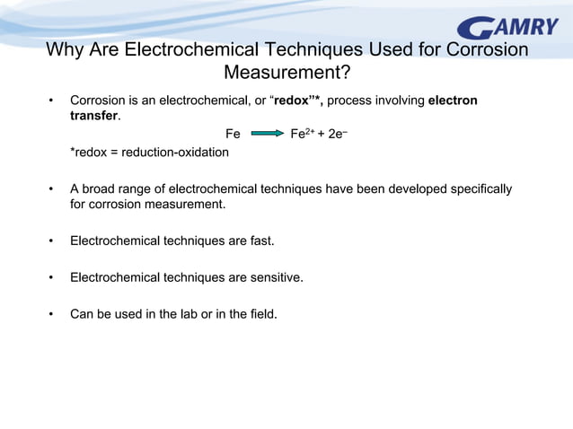 Electrochemical-Corrosion-Measurements.pdf | Chemistry | Science