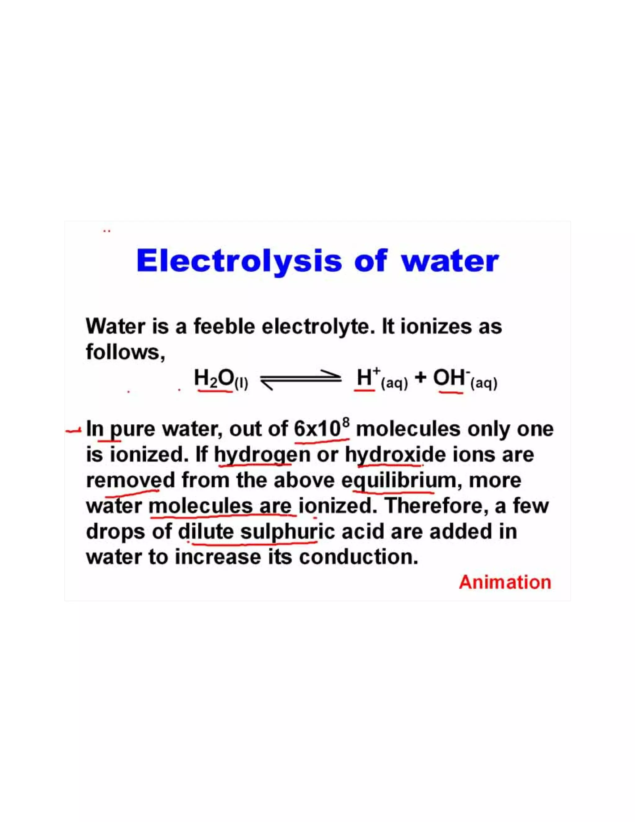 Electrochemical cells | PDF