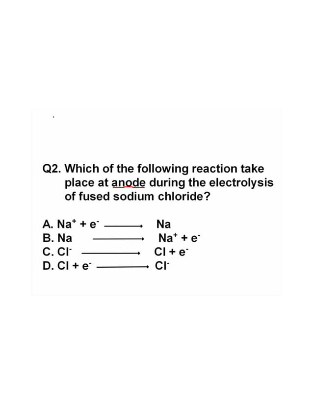Electrochemical cells | PDF