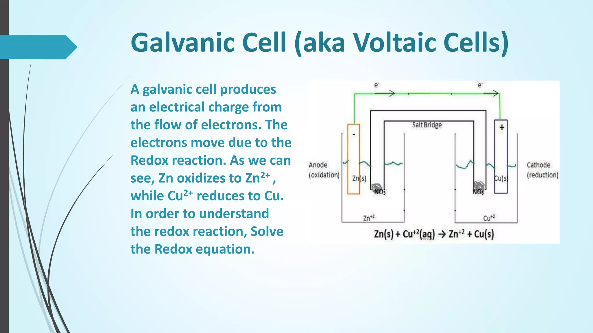 Electrochemical cells. | PPTX