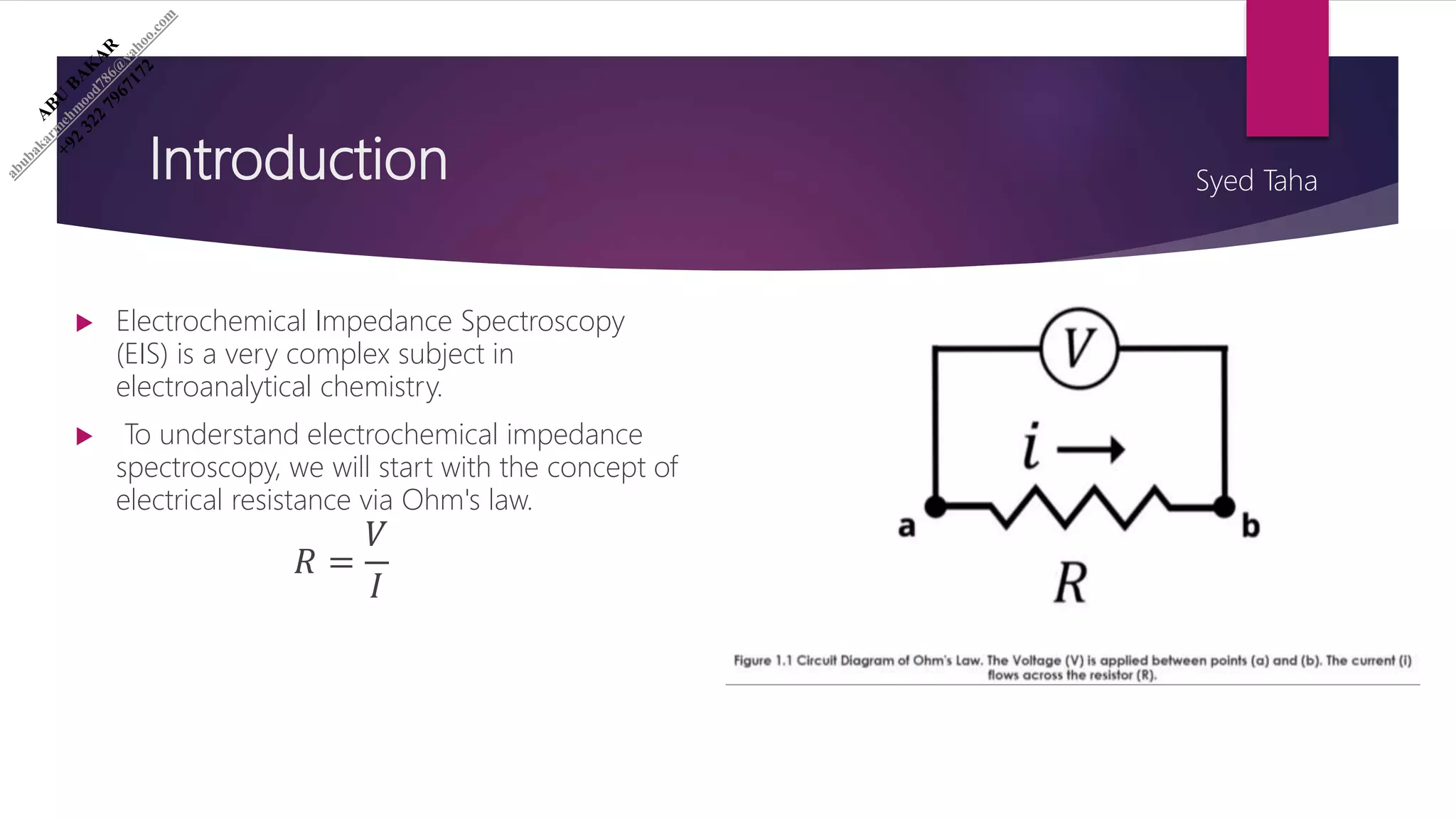 ELECTROCHEMICAL IMPEDANCE SPECTROSCOPY (EIS).pptx