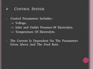 Electrochemical machining | PPTX