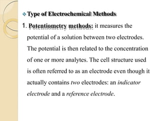 Electrochemical method | PPTX