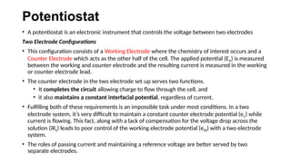 electrochemical methods of analysis of complex samples | PPTX