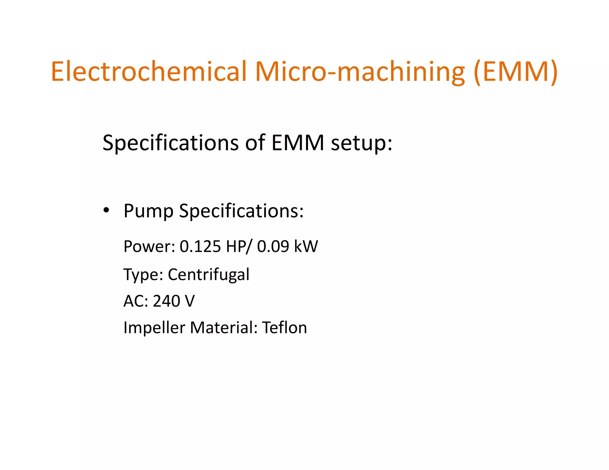 Electrochemical+micromachining+(emm) | PDF
