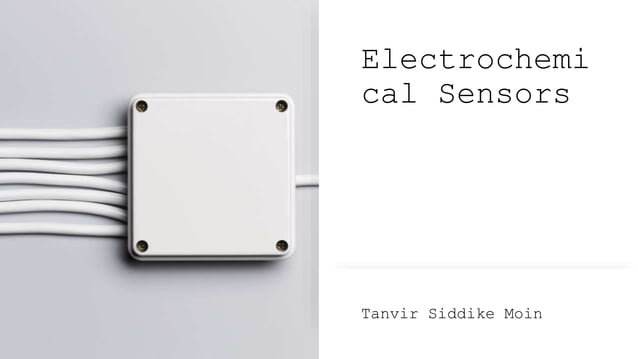 Basic Principle of Electrochemical Sensor | PPTX | Chemistry | Science