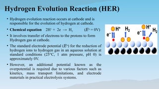 Electrochemical Water Splitting for the production of H2.pptx
