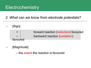 Electrochemistry | PPT