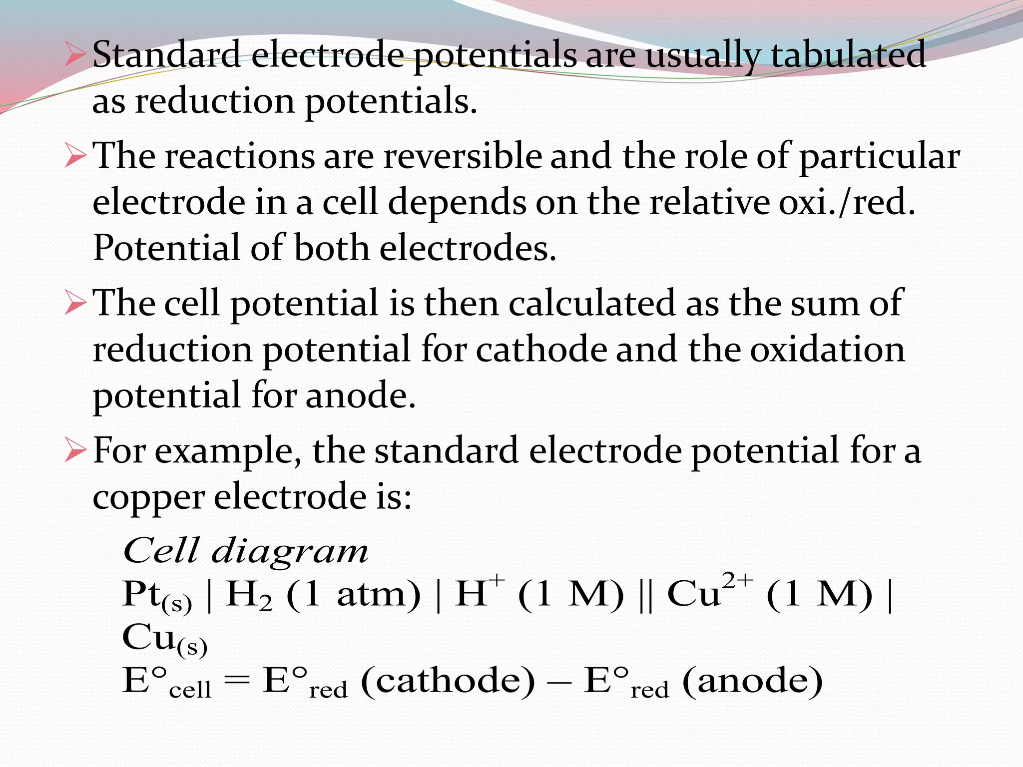 Electrochemistry | PPTX