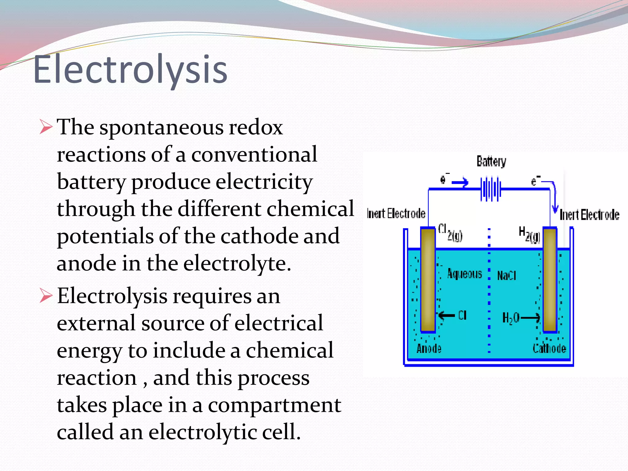 Electrochemistry | PPTX