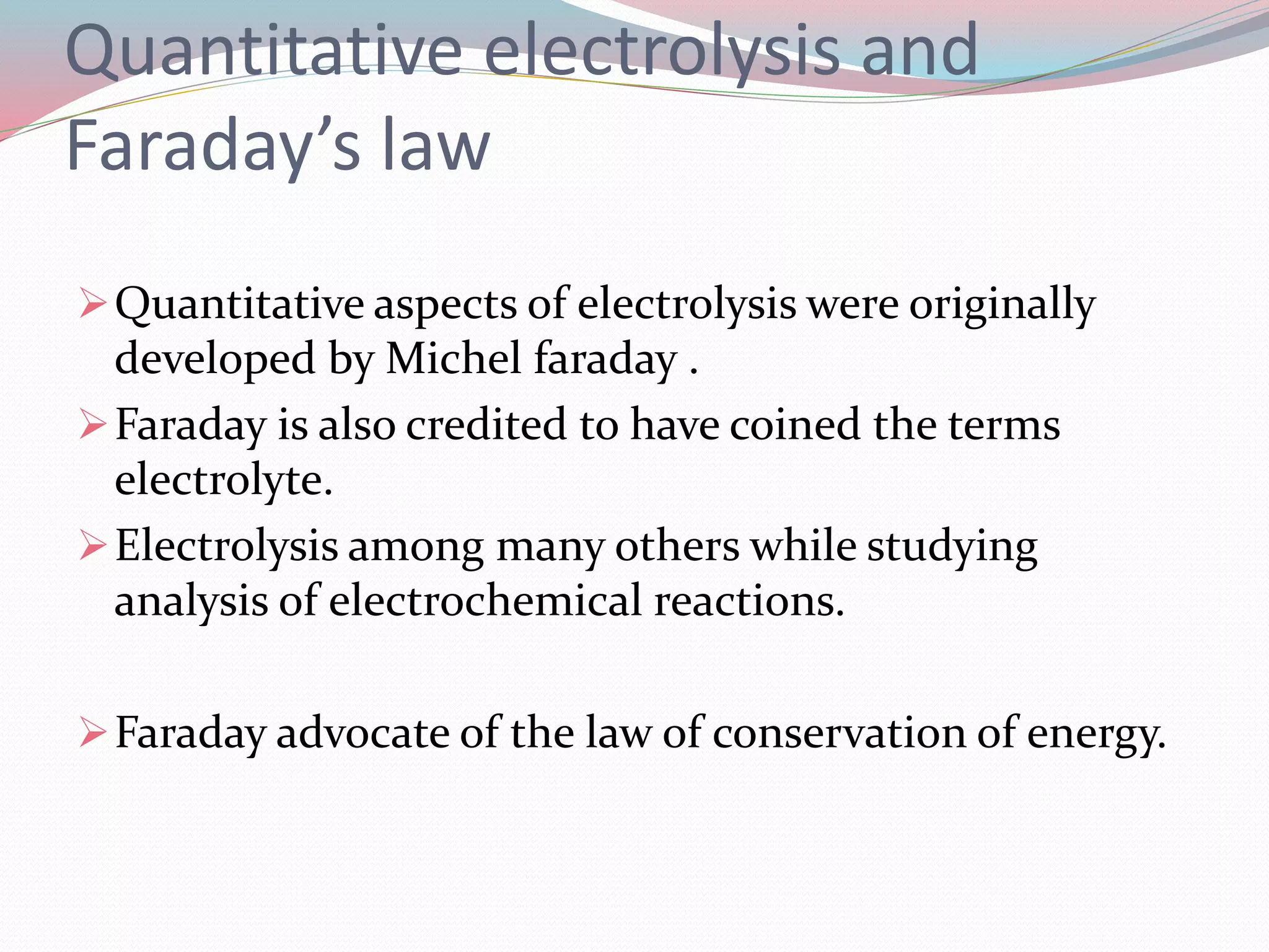 Electrochemistry | PPTX