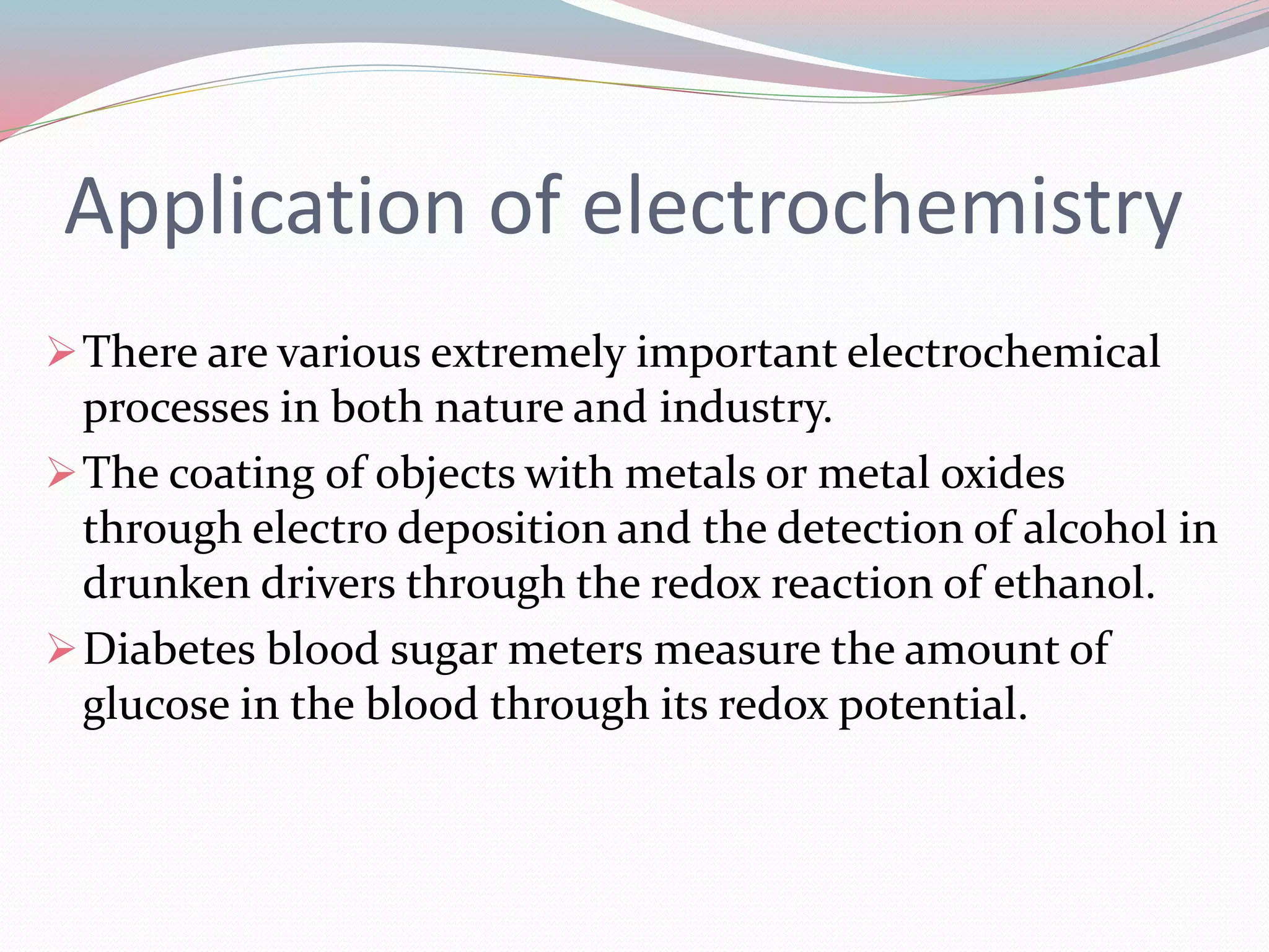 Electrochemistry | PPTX