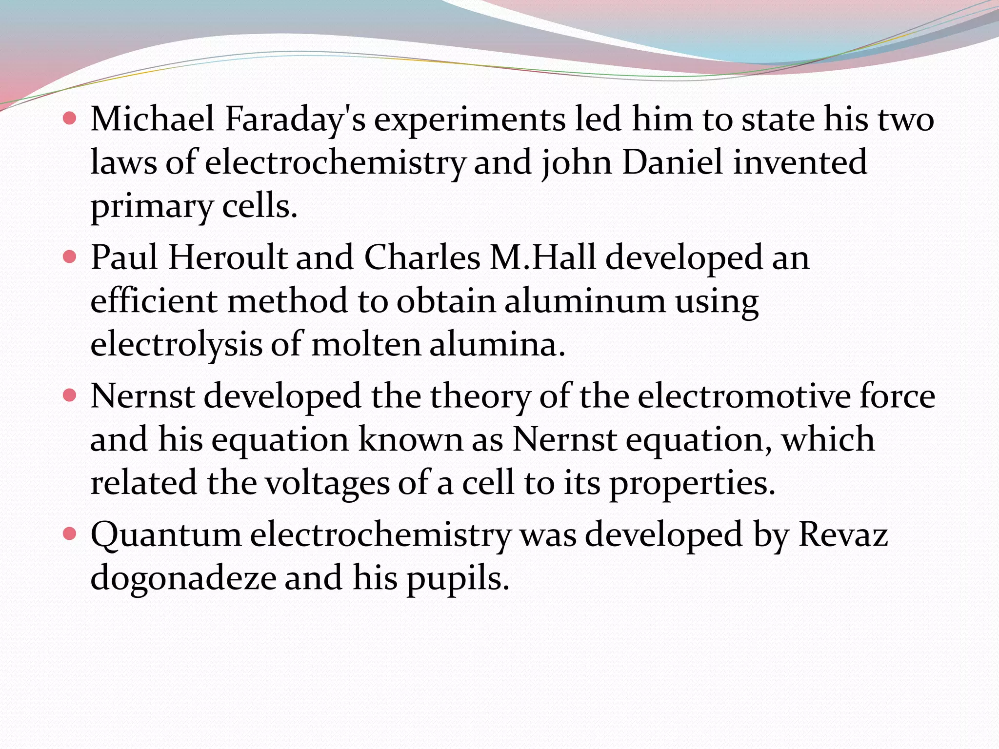 Electrochemistry | PPTX