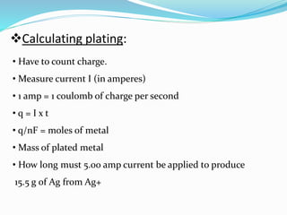 Electrochemistry | PPTX
