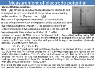 Electro chemistry | PPT