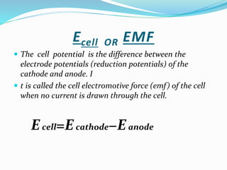 Electrochemistry | PPTX