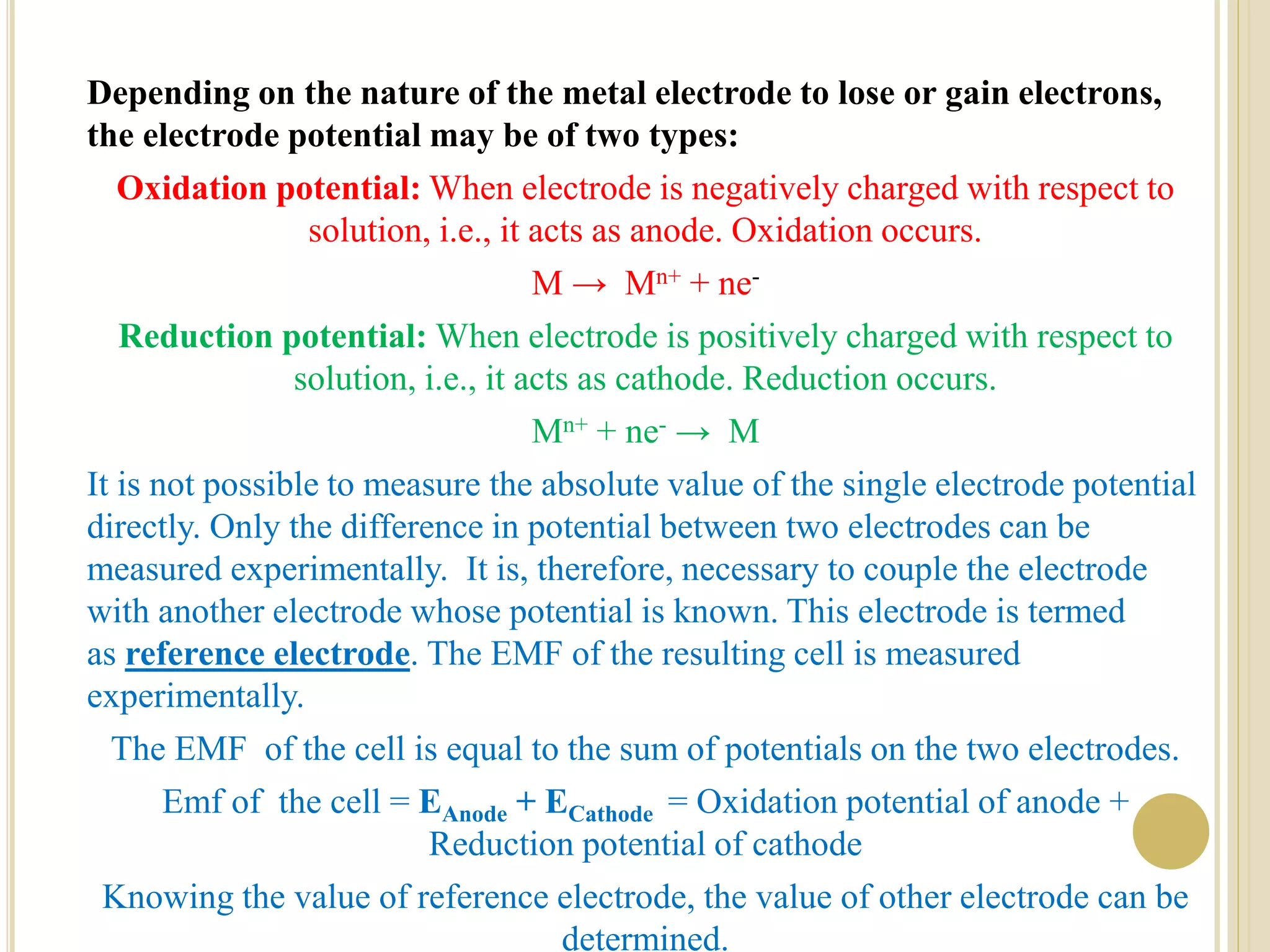 Electrochemistry | PPTX