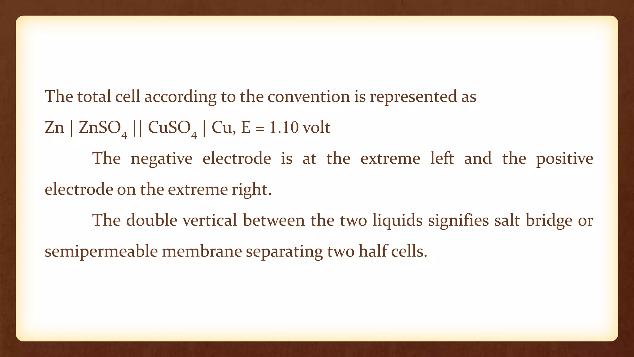 Electro chemistry | PPTX
