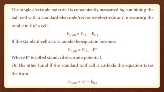 Electro chemistry | PPT