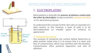 ELECTROCHEMISTRY.pptx used in daily life | PPTX