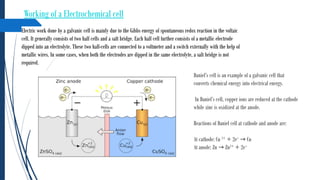 ELECTROCHEMISTRY.pptx used in daily life | PPTX