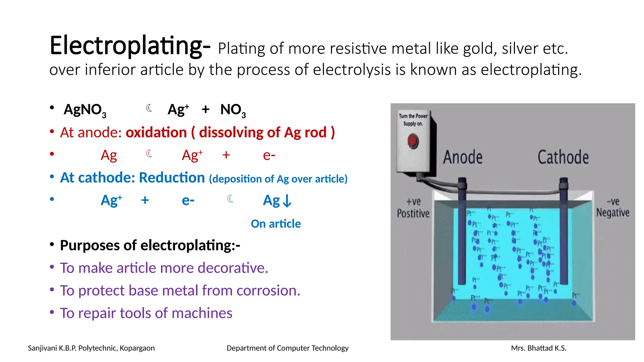 electrochemistry & Intro, Faraday's Laws | PPTX