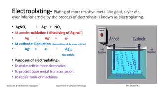 electrochemistry & Intro, Faraday's Laws | PPTX
