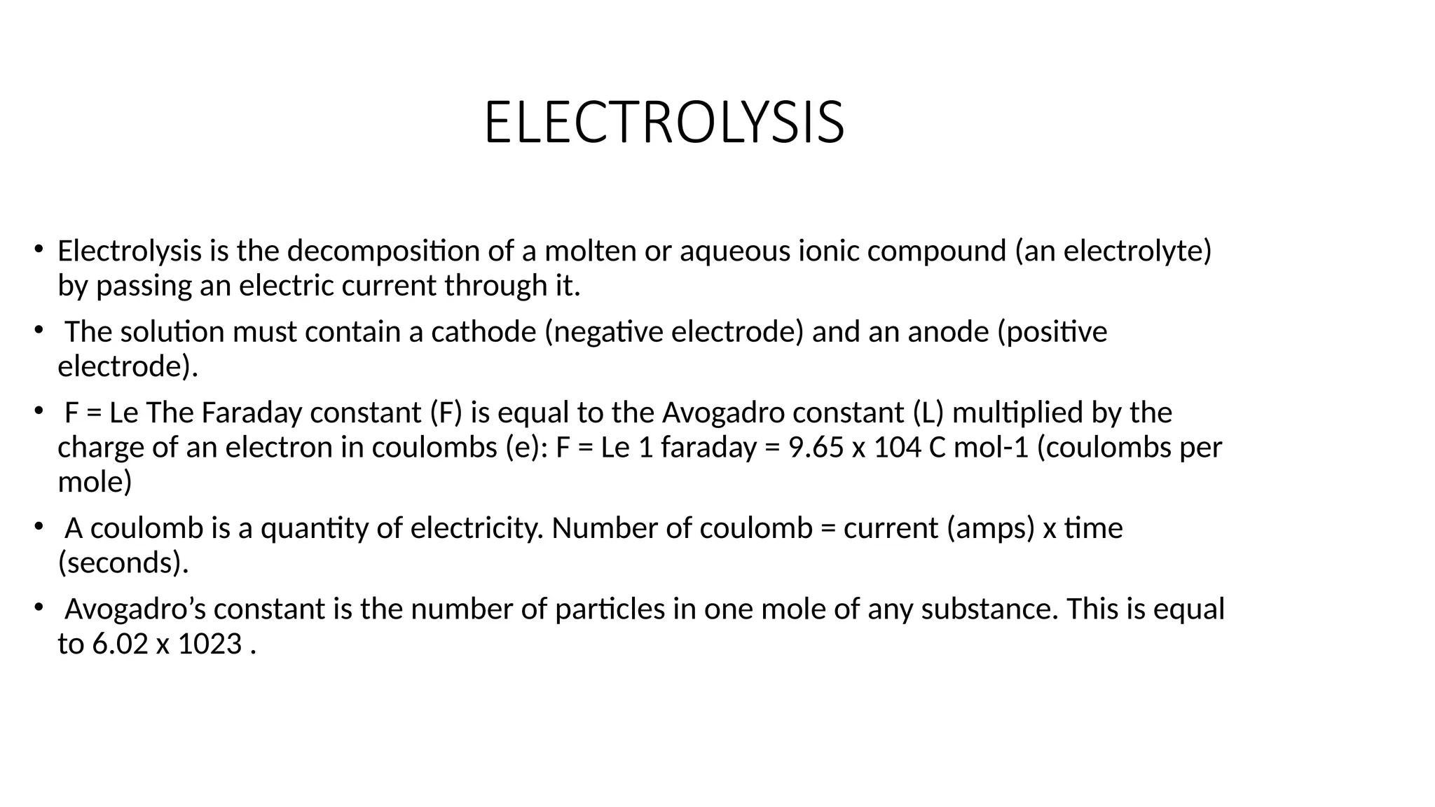 ELECTROCHEMISTRY.pptx free download short notes | PPTX | Chemistry ...