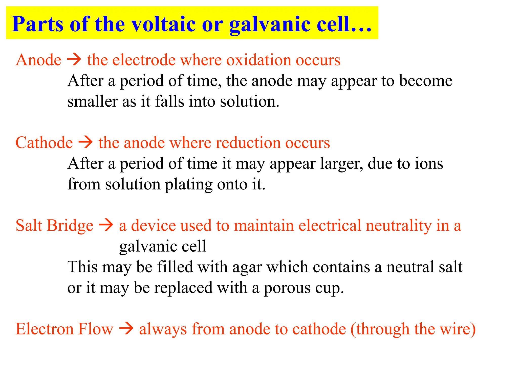 Electrochemistry Introduction electrochemical cells | PPT