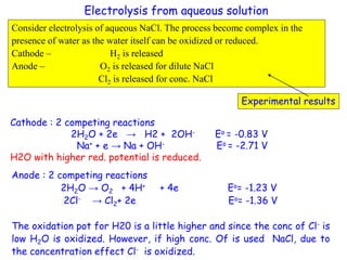 Electrochemistry Introduction electrochemical cells | PPT