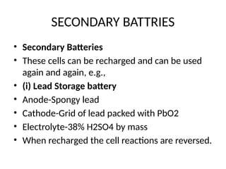 ELECTROCHEMISTRY PowerPoint presentation | PPTX