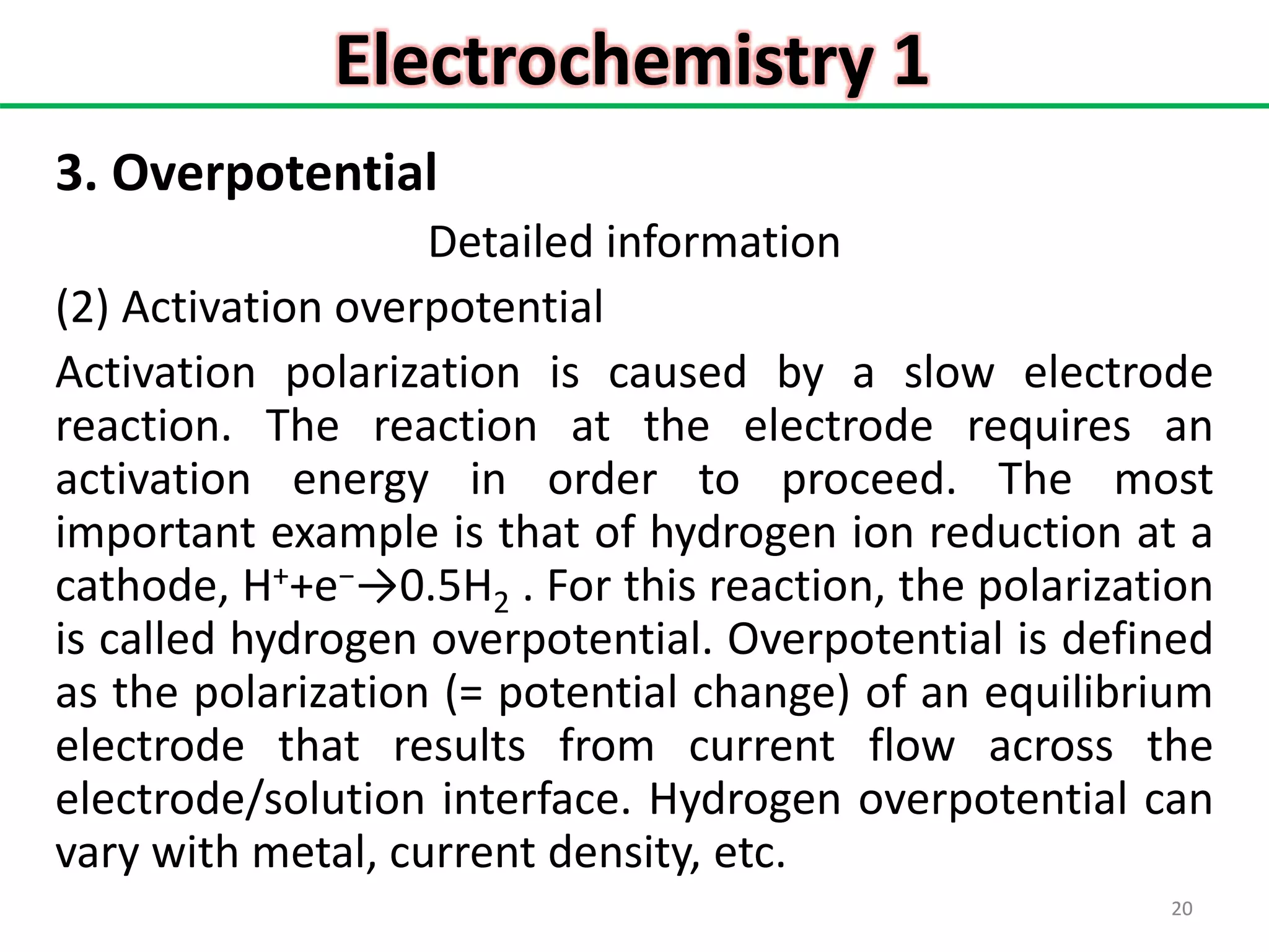 Electrochemistry 1 the basic of the basic | PPTX