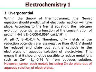 Electrochemistry 1 the basic of the basic | PPTX