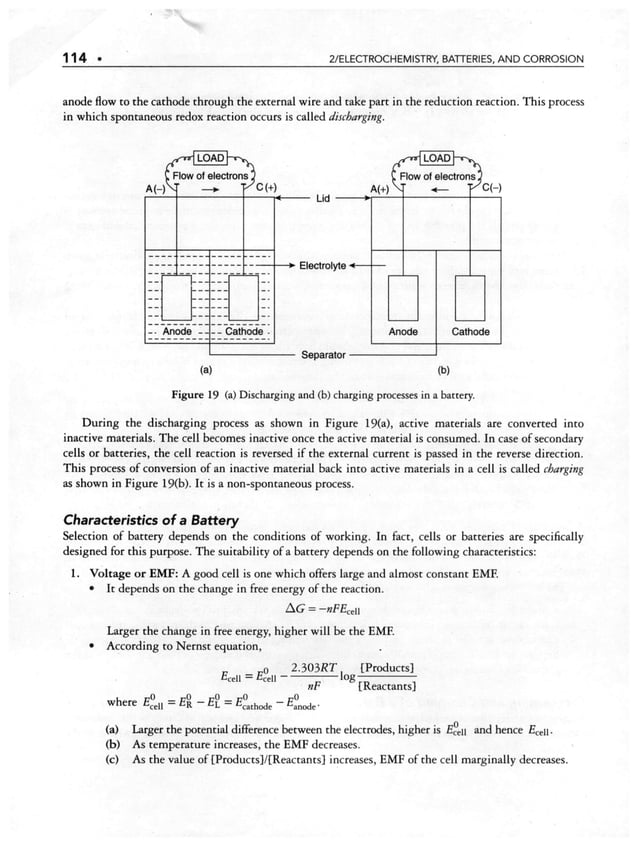 Electrochemistry, Batteries and Corrosion WILEY NOTES.pdf