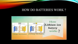 electrochemistry in batteries detail description | PPT