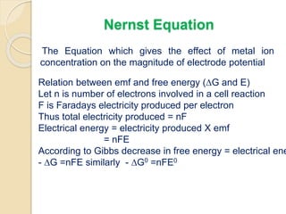 Electrochemistry part 2 By S.E. Bhandarkar | PPT